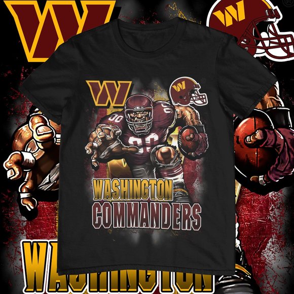Gildan | Shirts | Washington Commanders Nfl Graphic Tshirt Custom Made ...